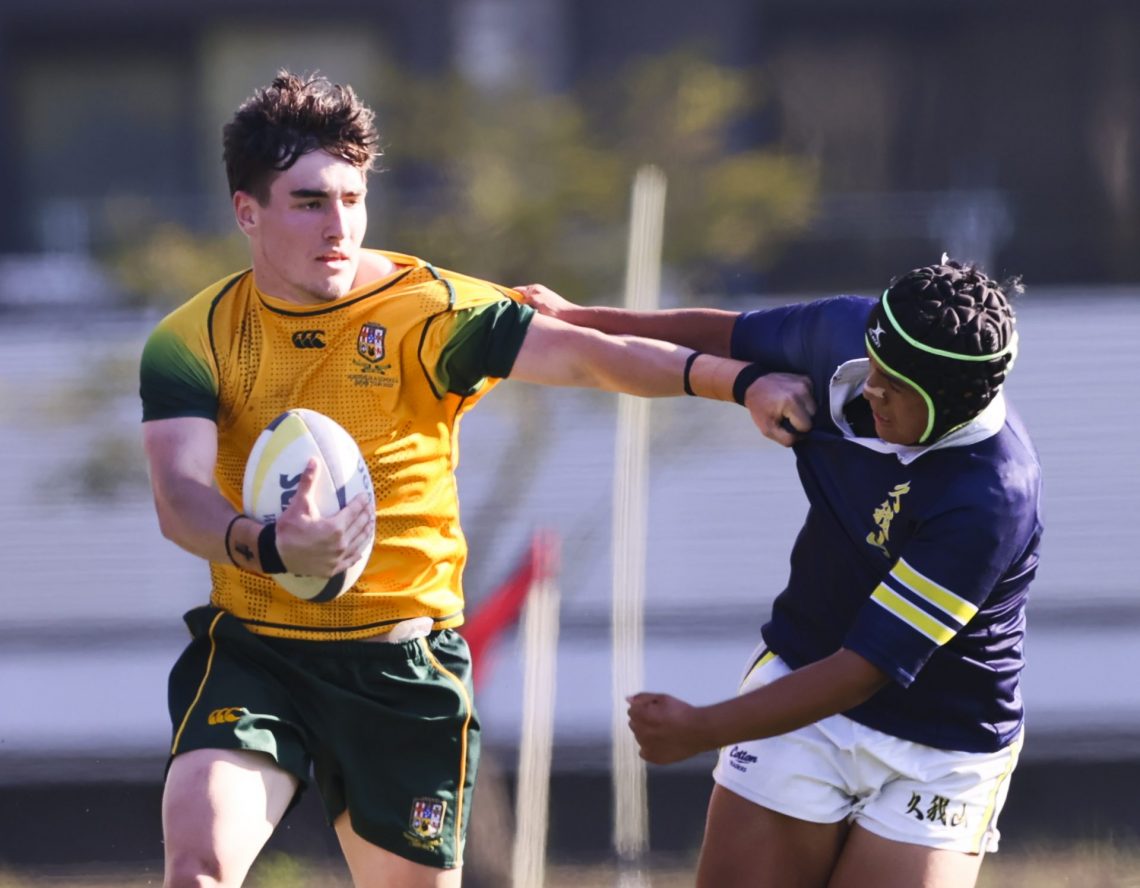 Green and Gold Success - schoolsrugby.com.au
