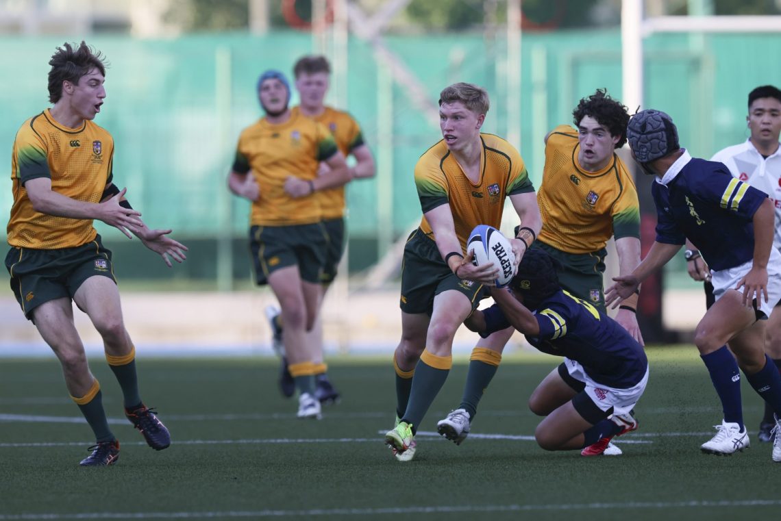 Green and Gold Success - schoolsrugby.com.au