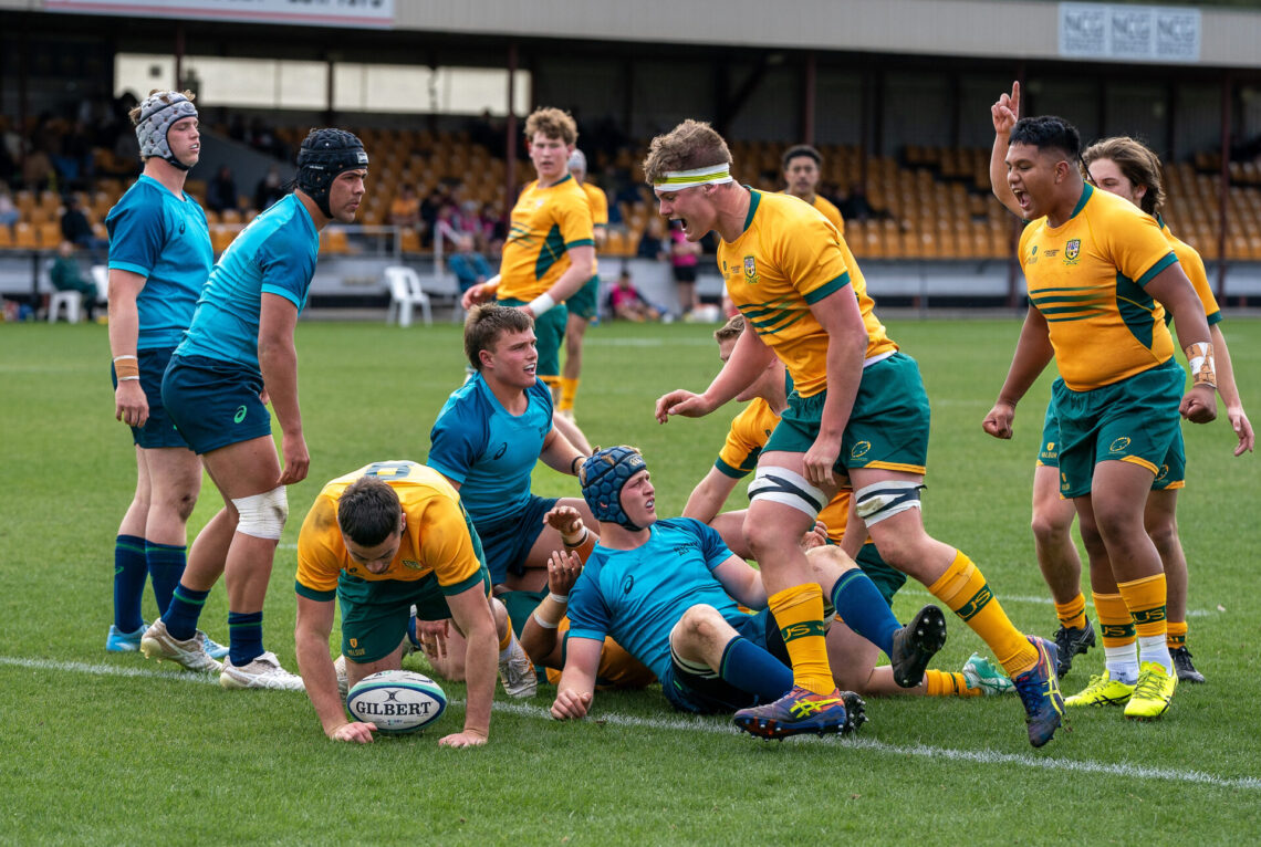 Australian Schoolboys take on Rugby Australia’s U18 Gold and Green ...